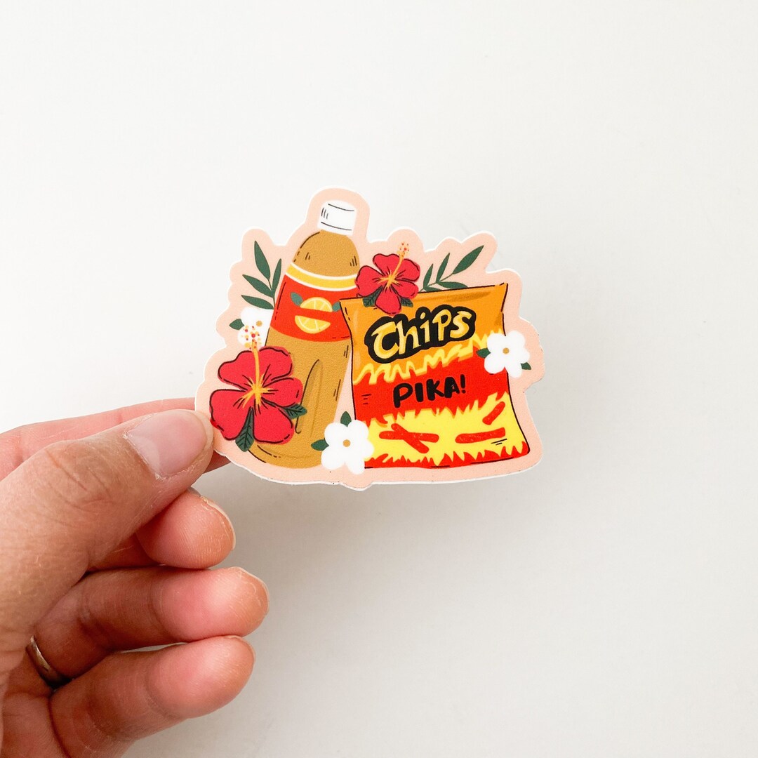 Chamorro Snack Stickers, Chamorro Stickers, Guam Stickers - Etsy