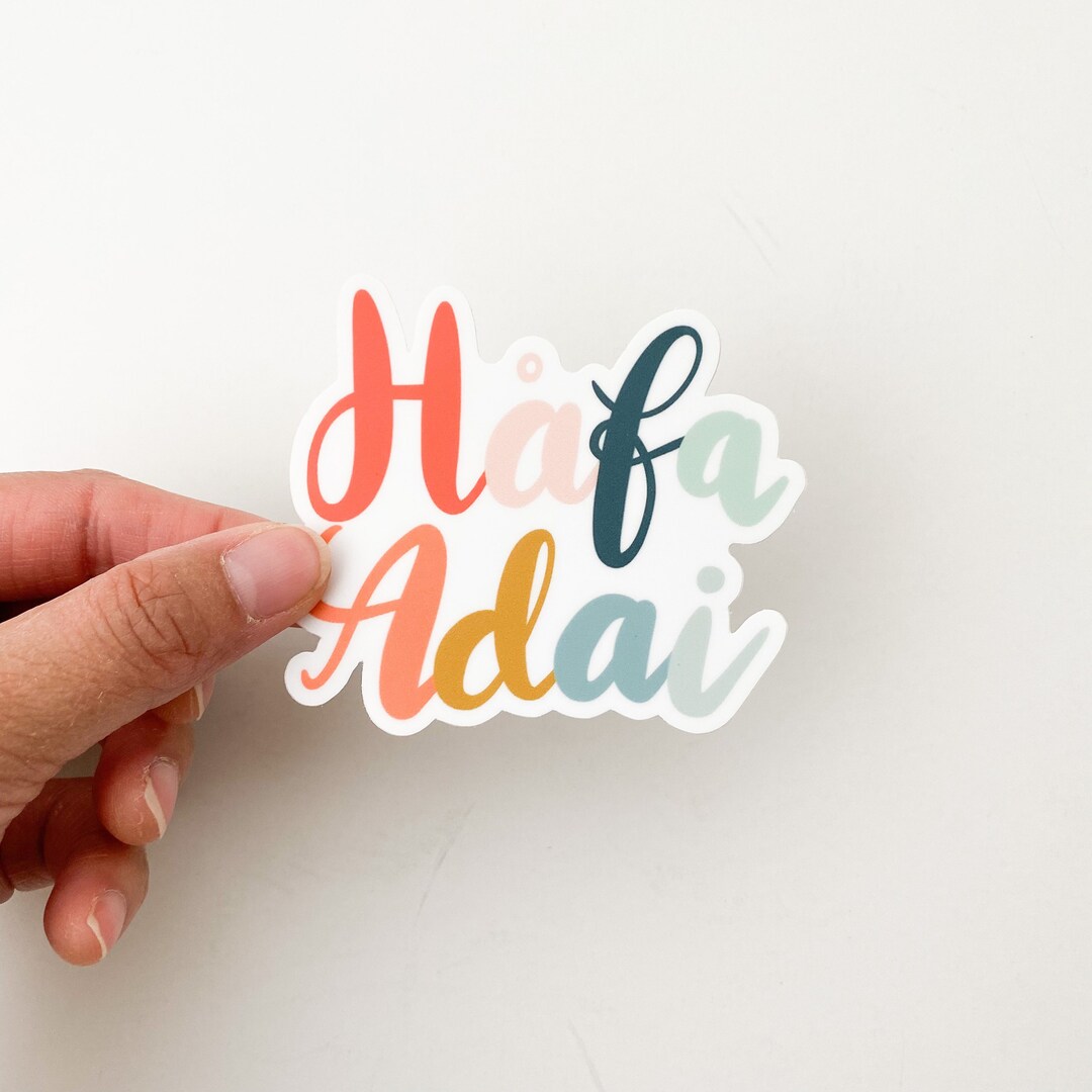 Hafa Adai Stickers, Chamorro Stickers, Guam Stickers - Etsy