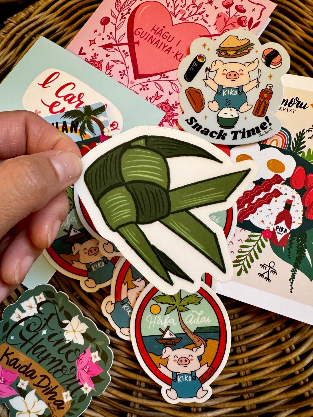 Clear Guam Guihan Sticker, Guam Sticker, Chamorro Sticker, Chamoru ...