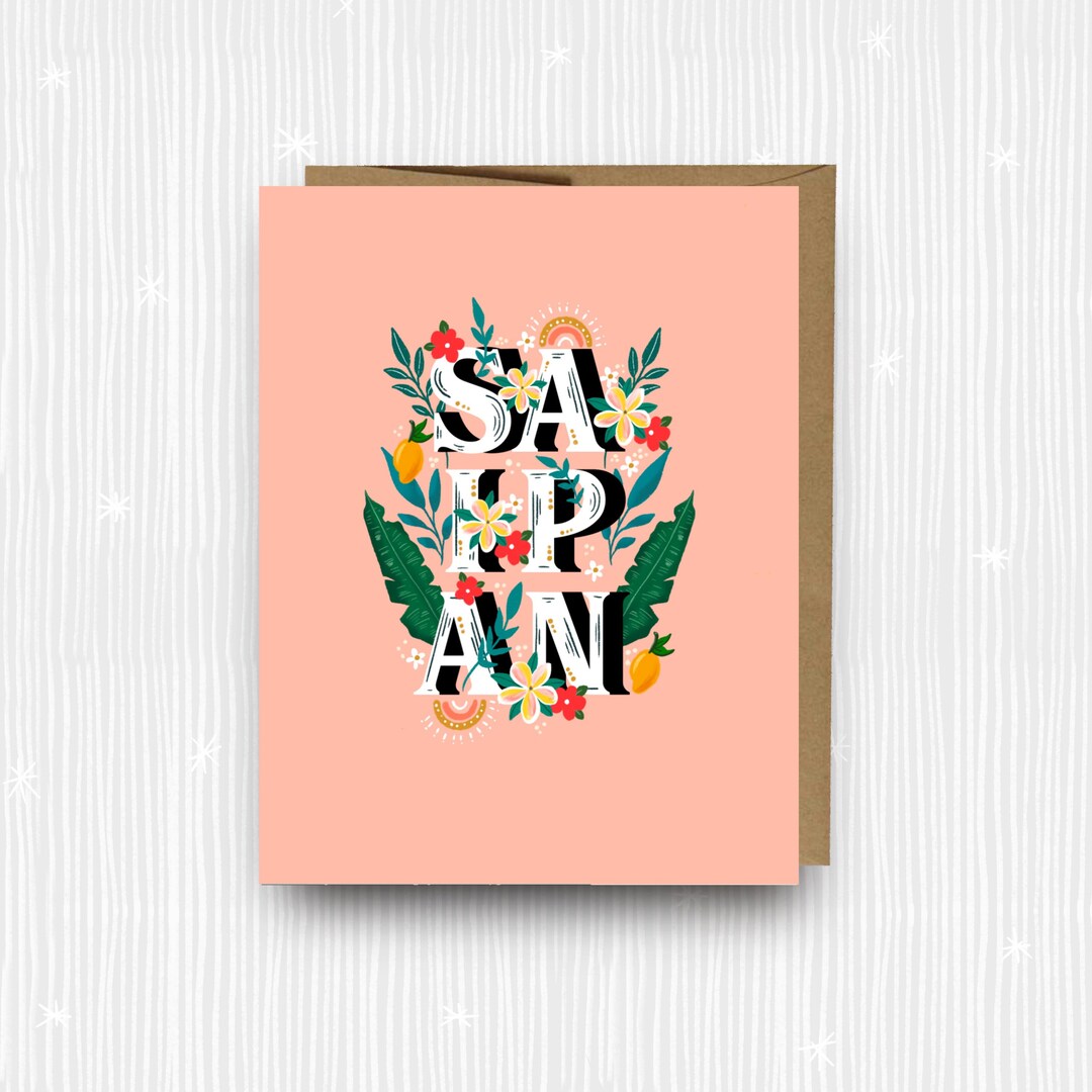 Saipan Cards, Chamorro Cards, Guam Greeting Cards - Etsy