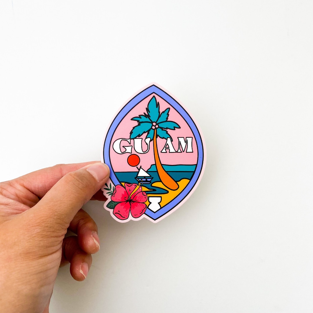 Modern Guam Stickers, Chamorro Stickers, Guam Stickers - Etsy
