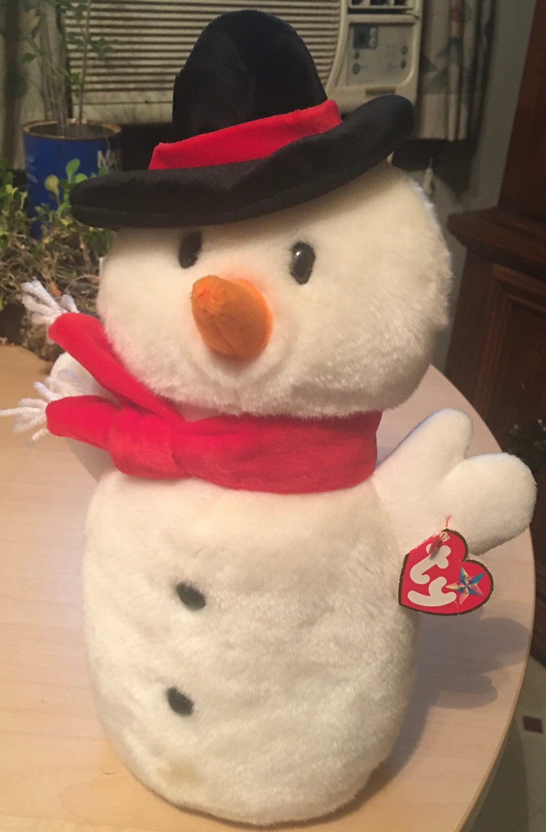 Snowball the 10" Snowman 2001 Ty Beanie Buddy With Tags - Etsy