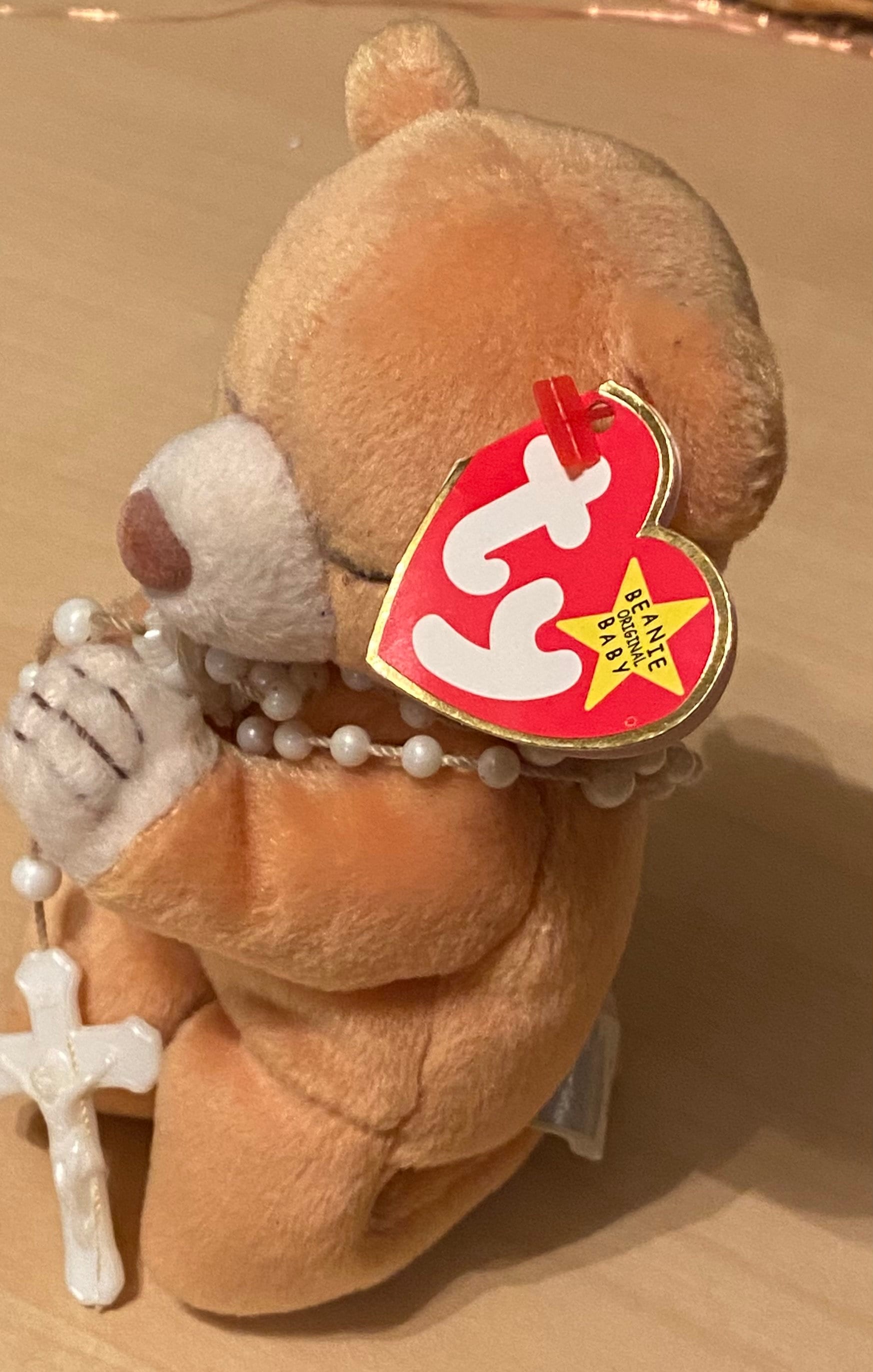 Hope Praying Bear 1998 Beanie Baby With Tags and Rosary - Etsy
