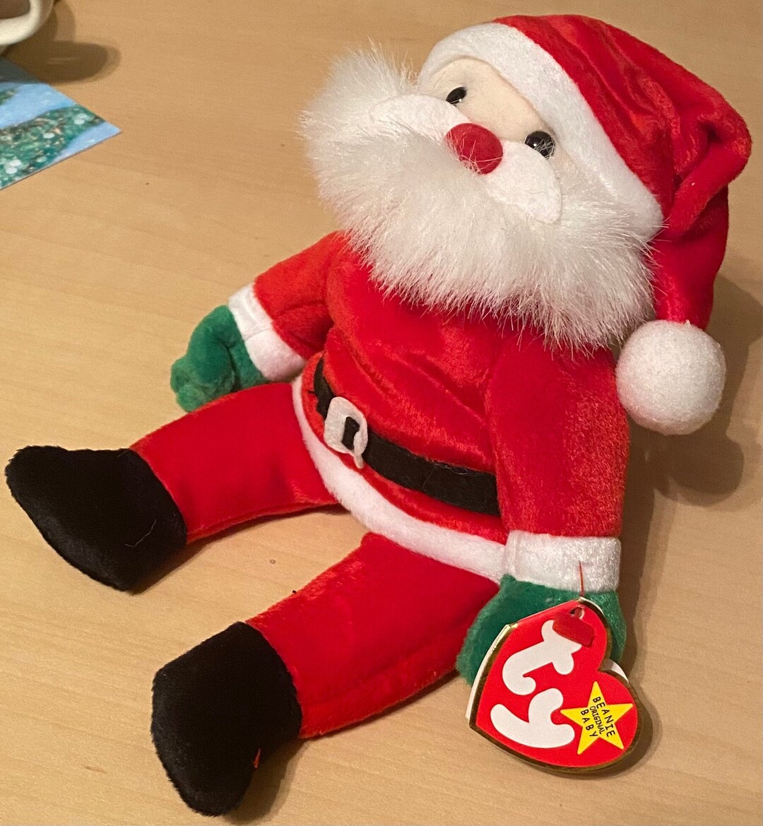 Ty Beanie Babies 1998 Santa With Mint Tags - Etsy