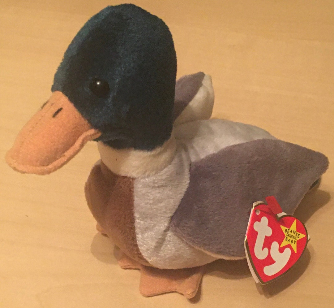 Jake the Duck 1997 Ty Beanie Baby With Mint Tags and Error - Etsy