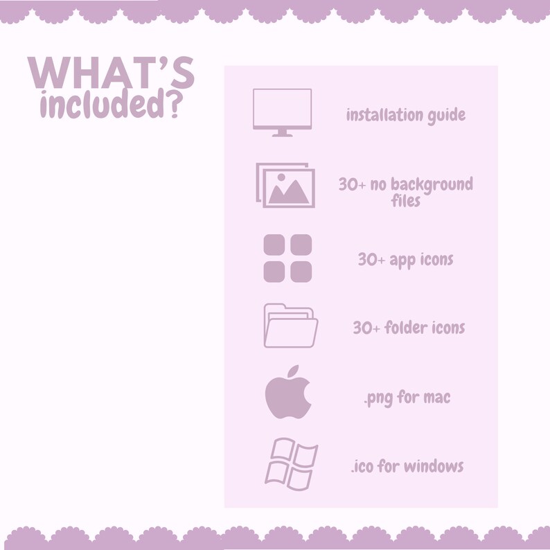 Pastry Themed Desktop Icons | Mac & Windows | Icon Set | App Icons ...