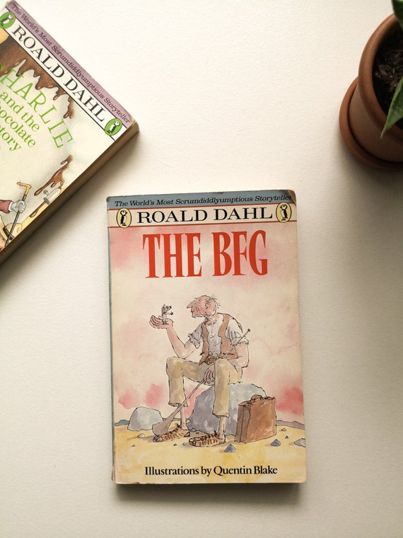 The BFG by Roald Dahl The Big Friendly Giant Puffin books | Etsy