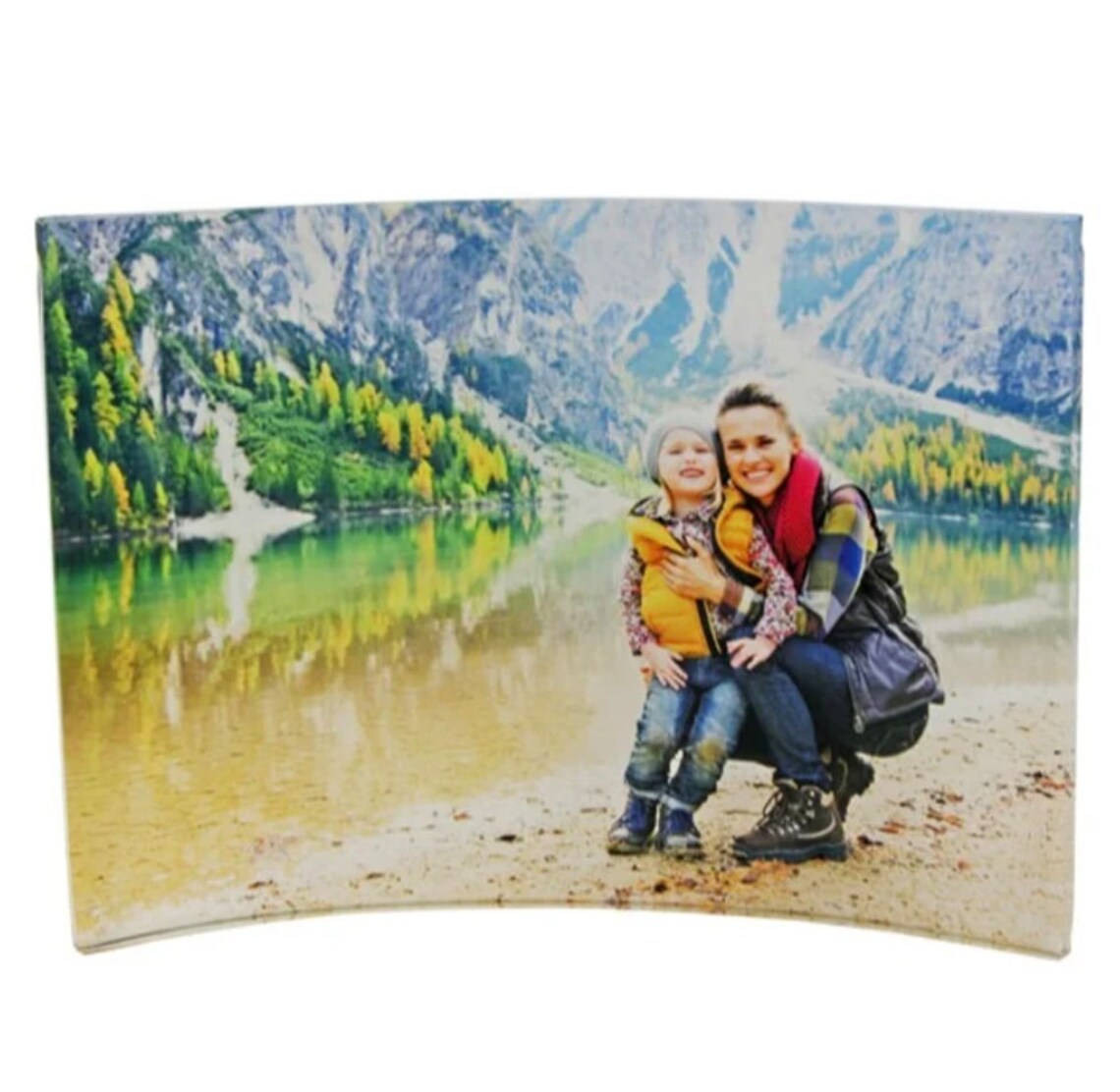 Curved Acrylic Photo Panel - Perfect for Anniversaries, Weddings, and ...