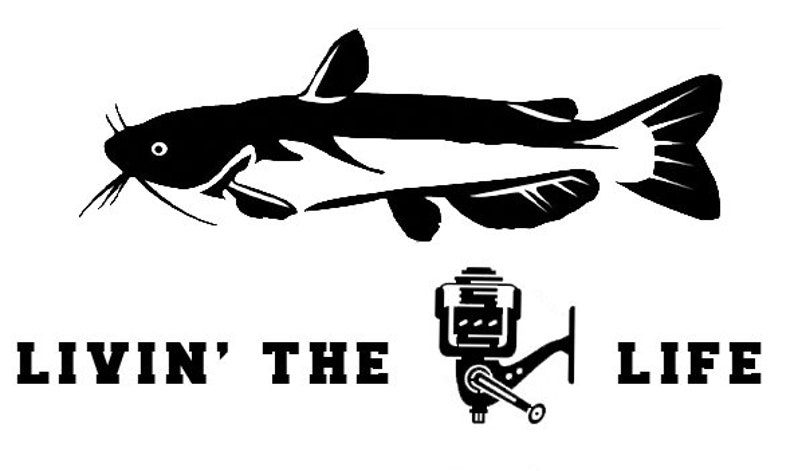 Livin the Reel Life Decal Sticker Available in Mulitple Sizes - Etsy