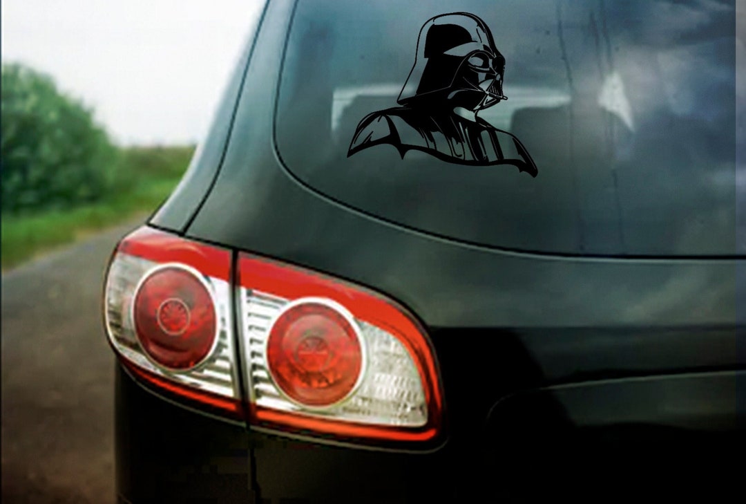 Darth Vader Decal Sticker - Available in Mulitple Sizes and Colors ...