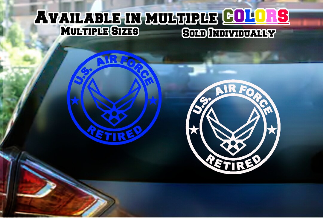US Air Force Decal Sticker - Available in Mulitple Sizes and Colors ...