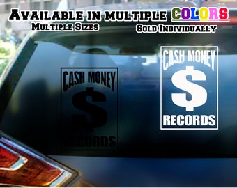 Cash Wall Decal - Etsy