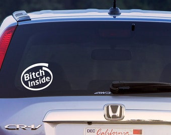 Cat Decal Sticker Available in Mulitple Sizes and Colors for Any Car ...