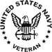 US Navy Veteran Decal Sticker - Available in Mulitple Sizes and Colors ...