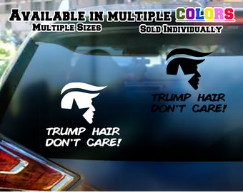 Trump Hair Sticker - Etsy