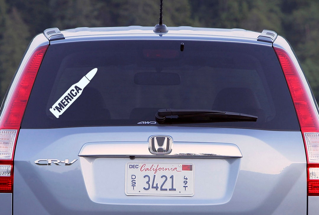 America 'merica Decal Sticker Available in Mulitple Sizes and Colors ...