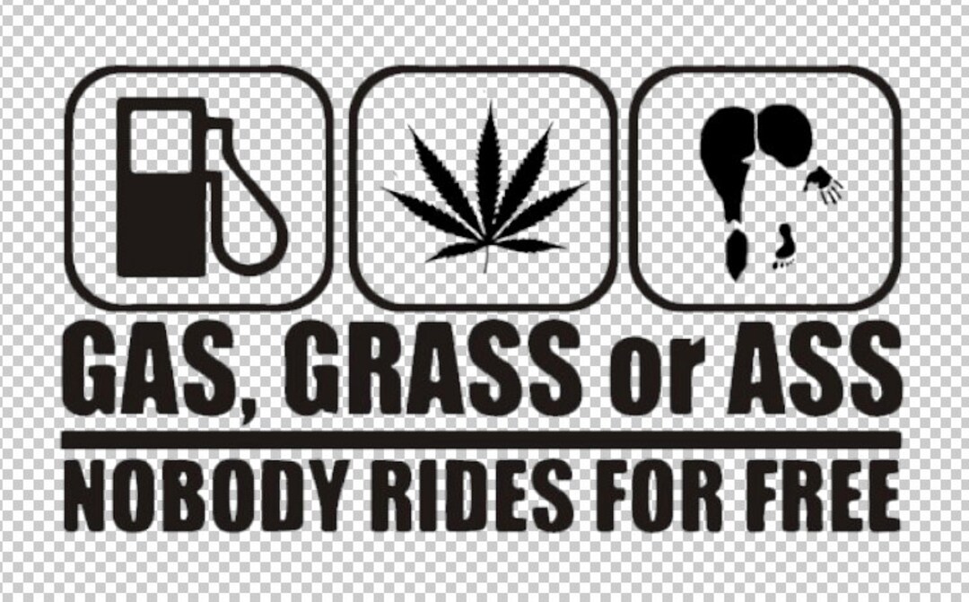 No Free Rides Decal Sticker A Available in Mulitple Sizes and Colors ...