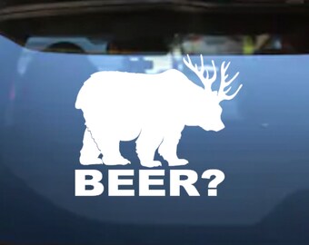 Beer Bear Deer - Etsy