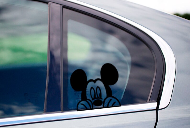 Mickey Decal Sticker - Available in Mulitple Sizes and Colors - for Any ...