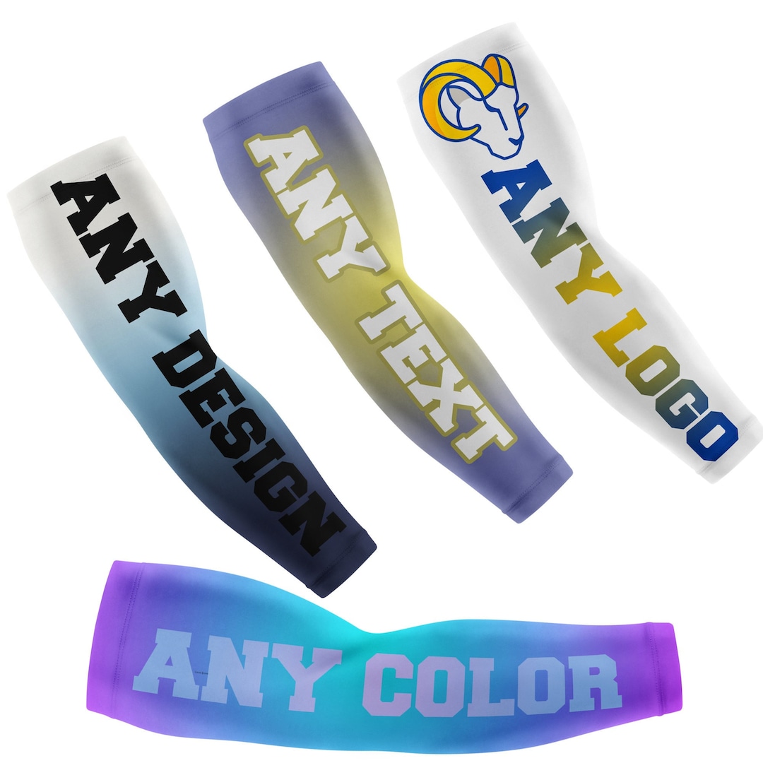 Custom Compression Sleeve Arm or Leg - Adult & Youth Sizes - Use Any ...