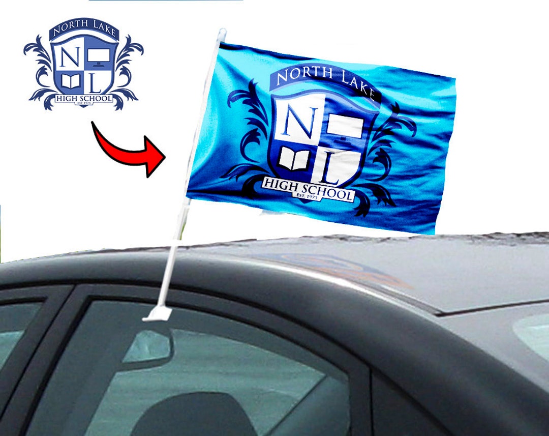 Custom Car Flag - Multiple Sizes & Style - Use Any Design or Photo - Etsy
