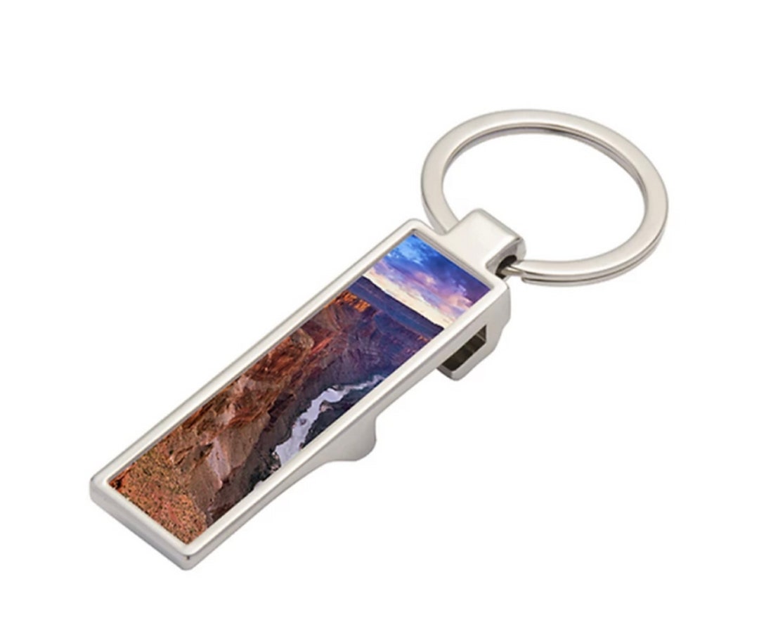 Custom Bottle Opener Keychains- Personalized Bottle Opener Keychains- Photo Bottle Opener ...