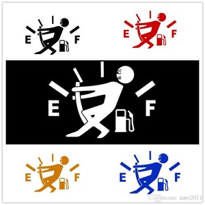 Funny Gas Tank Decal Sticker Available in Mulitple Sizes and Colors for ...