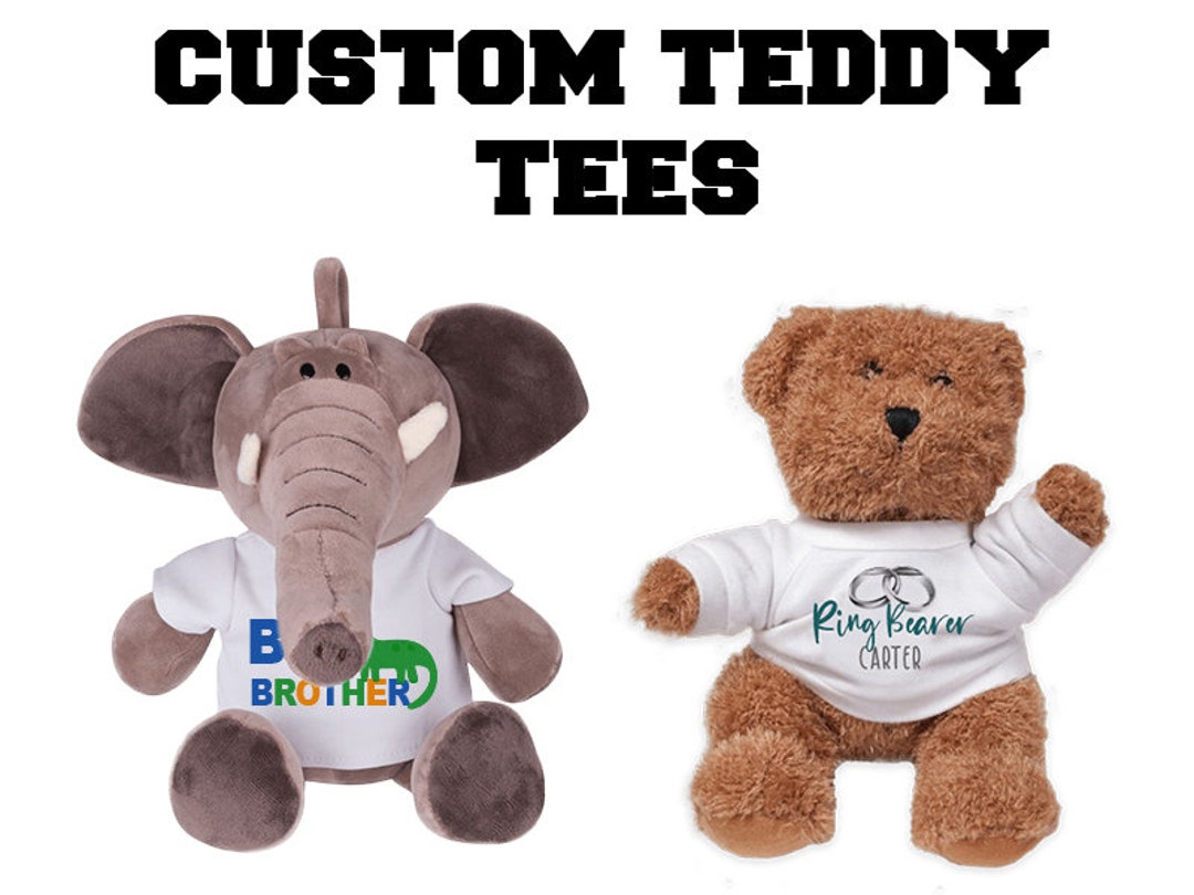 Custom Teddy Bear / Stuffed Animals - Personalized Teddy Bear / Stuffed ...