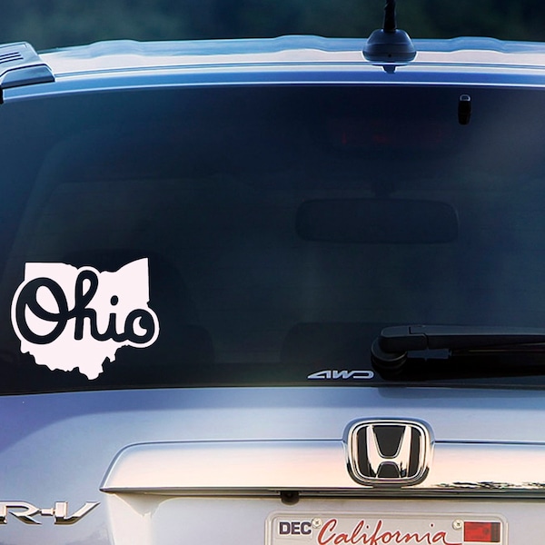 Ohio State Window Stickers - Etsy