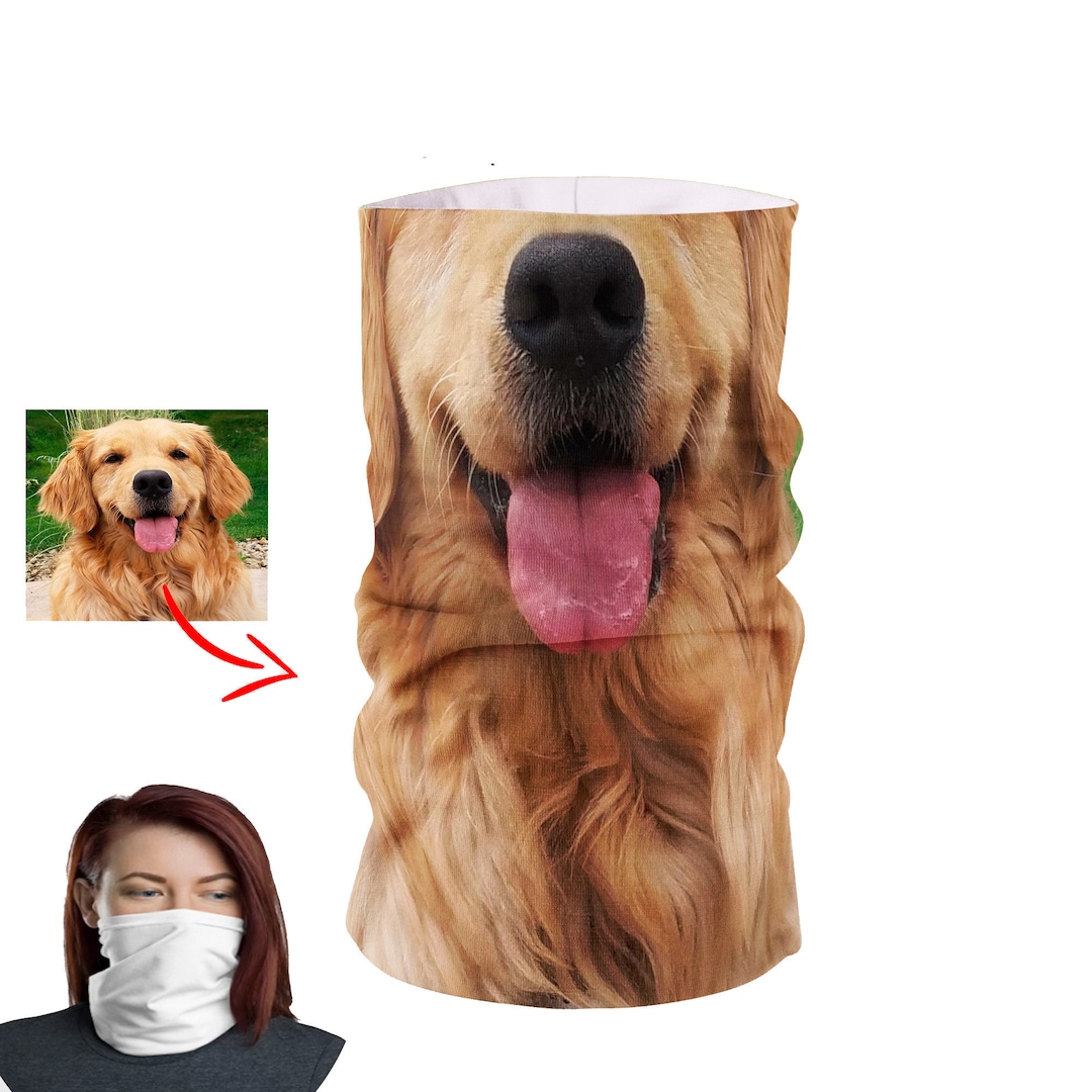Custom Gaiter Mask - Personalizeed Neck Gaiter - Any Team, Logo, Design ...