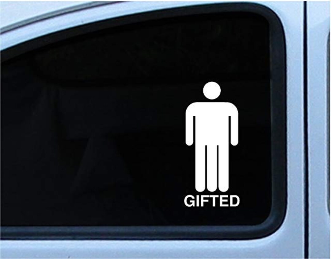 Gifted Third Leg Decal Sticker Available in Mulitple Sizes and Colors ...