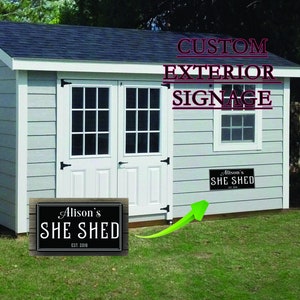 Custom Exterior Sign - Long Life Outdoor Signs - Multiple Sizes and ...