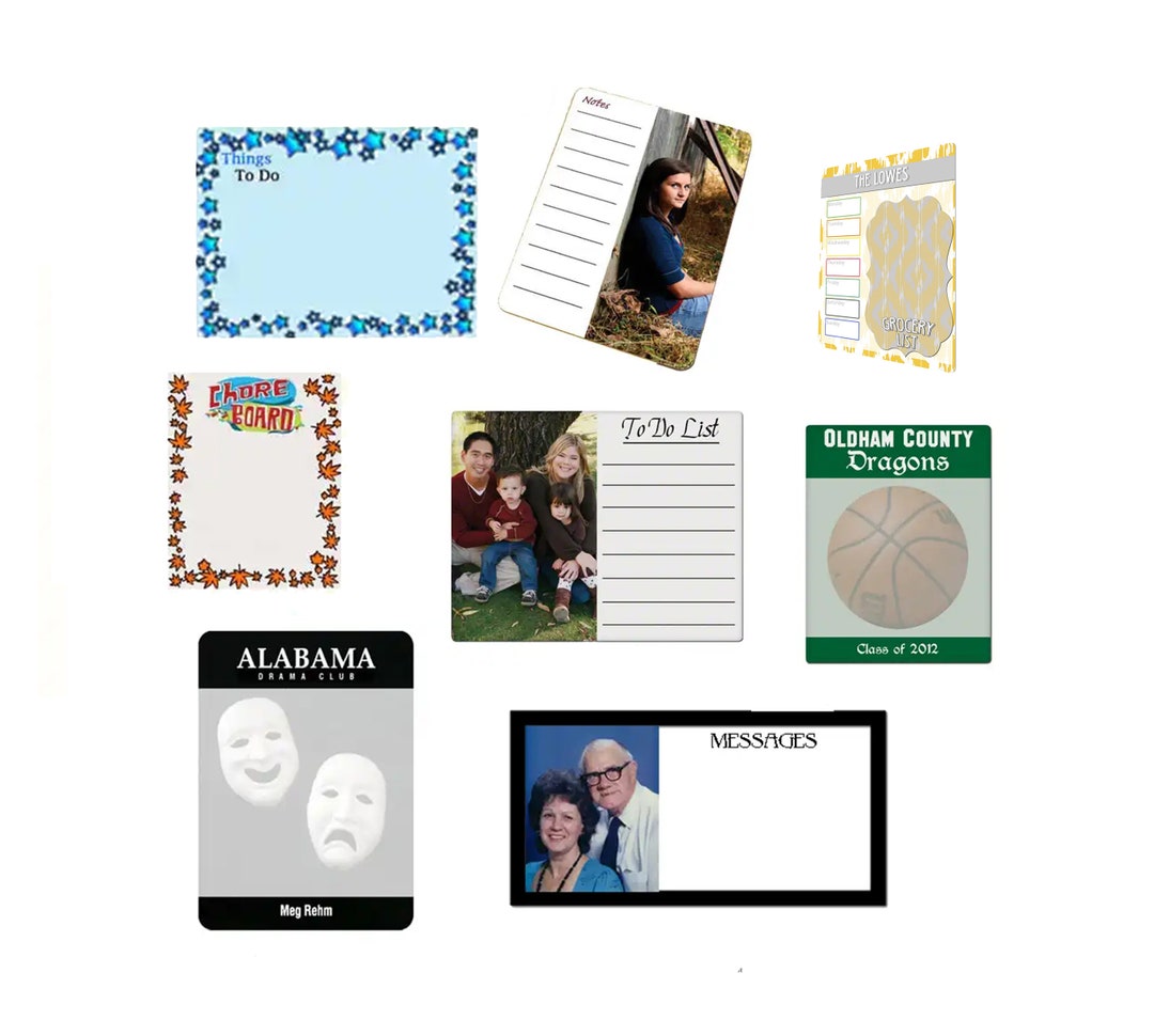 Custom Dry Erase Boards - Personalized Checklist - Message Board ...