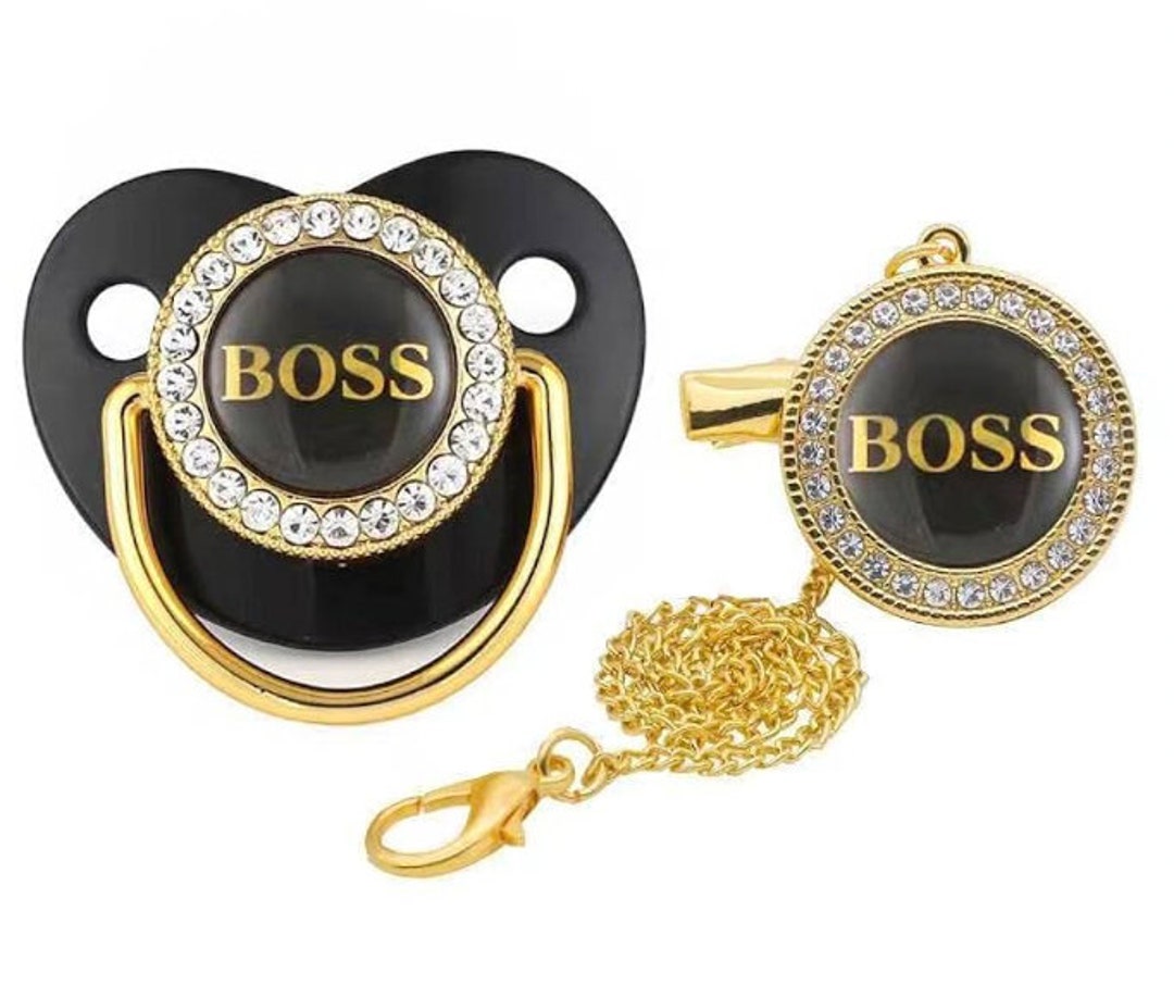 Custom Baby Bling Pacifier Personalized Pacifier Add Any Photo, Logo ...