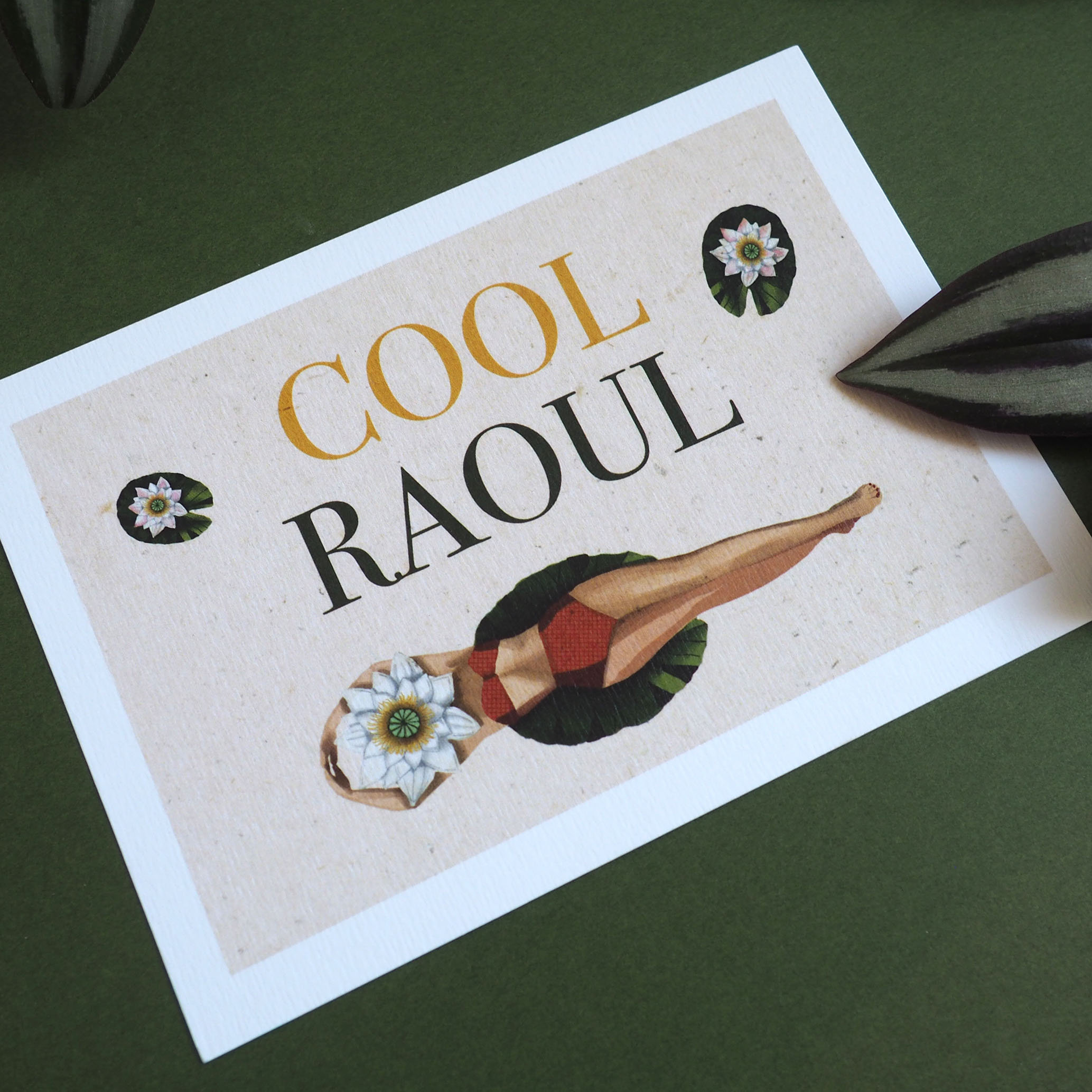 Cool Raoul Illustration A6 Card - Etsy
