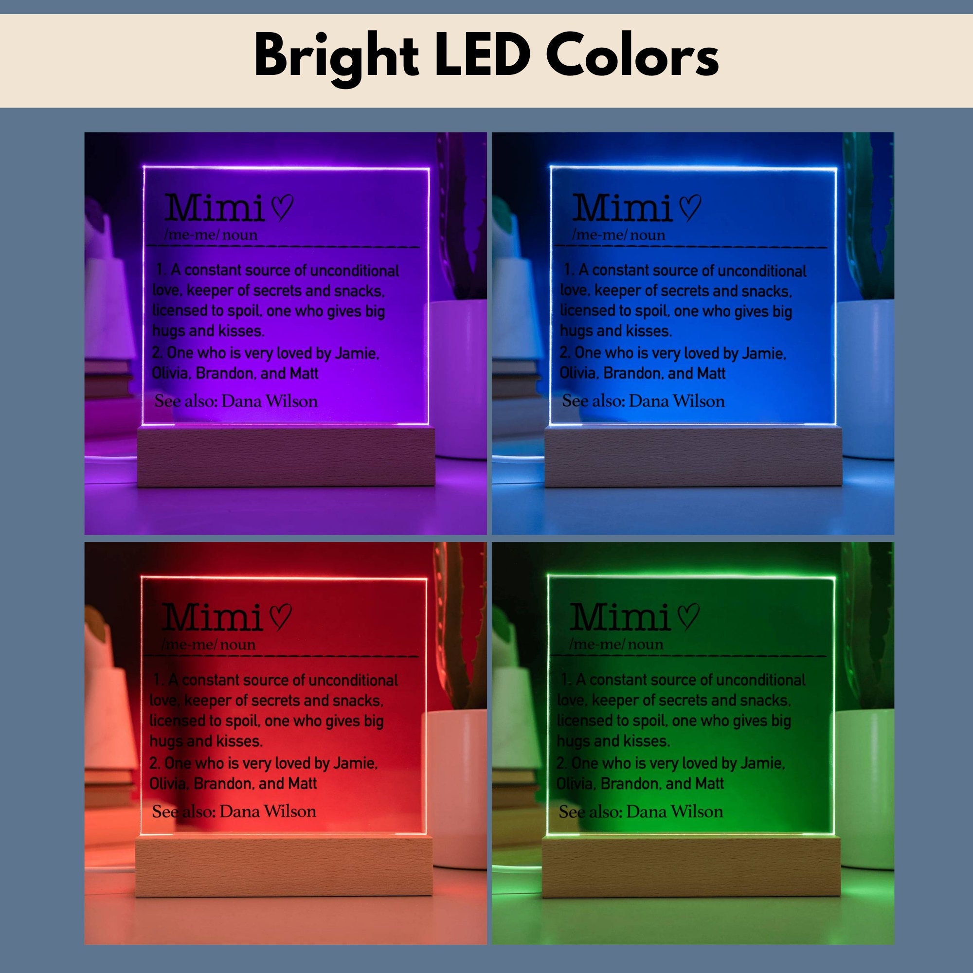 Mimi Definition Sign Mimi Gift Mimi Definition Mimi Name - Etsy