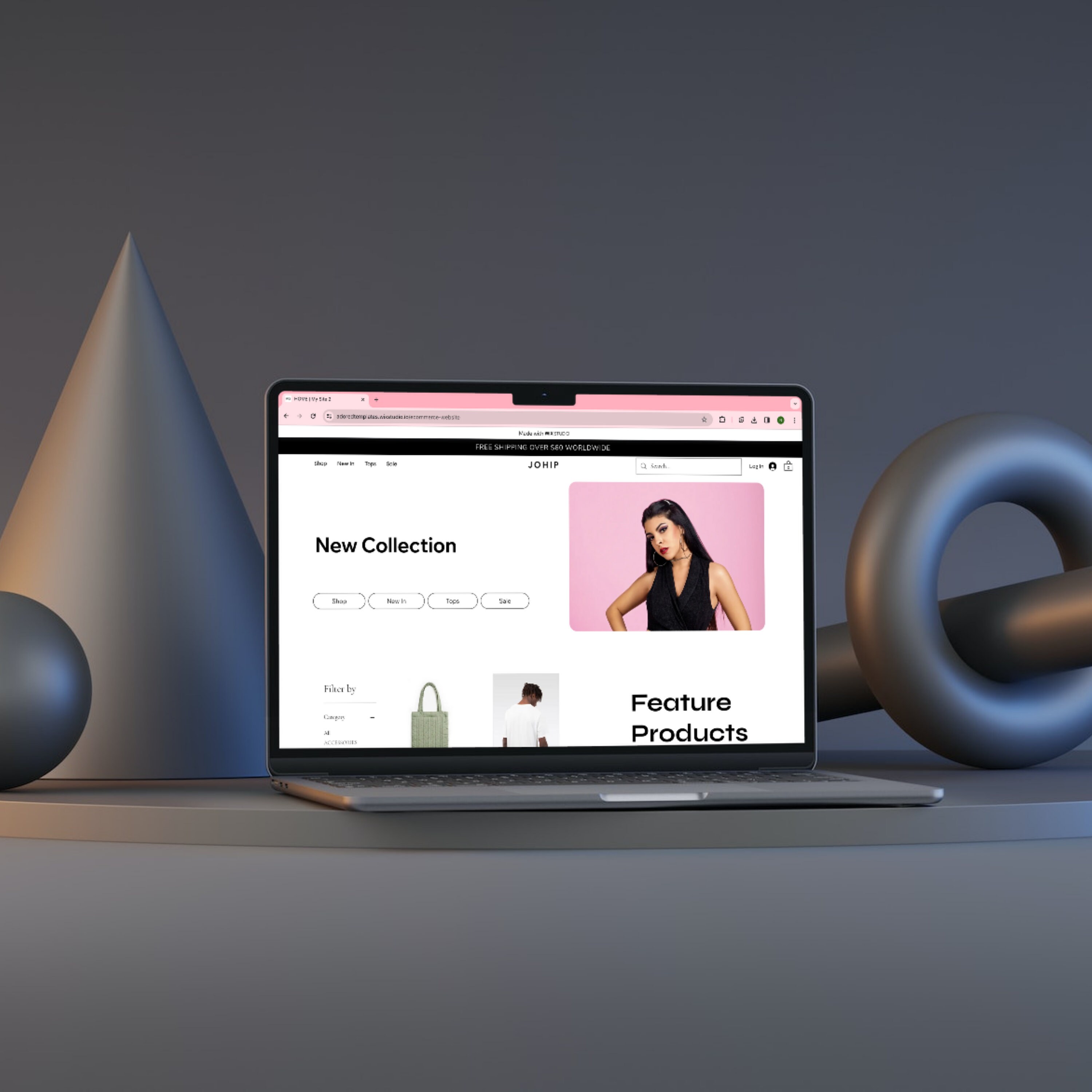 E-commerce Website Wix Template Online Shop Template Wix Template Wix ...