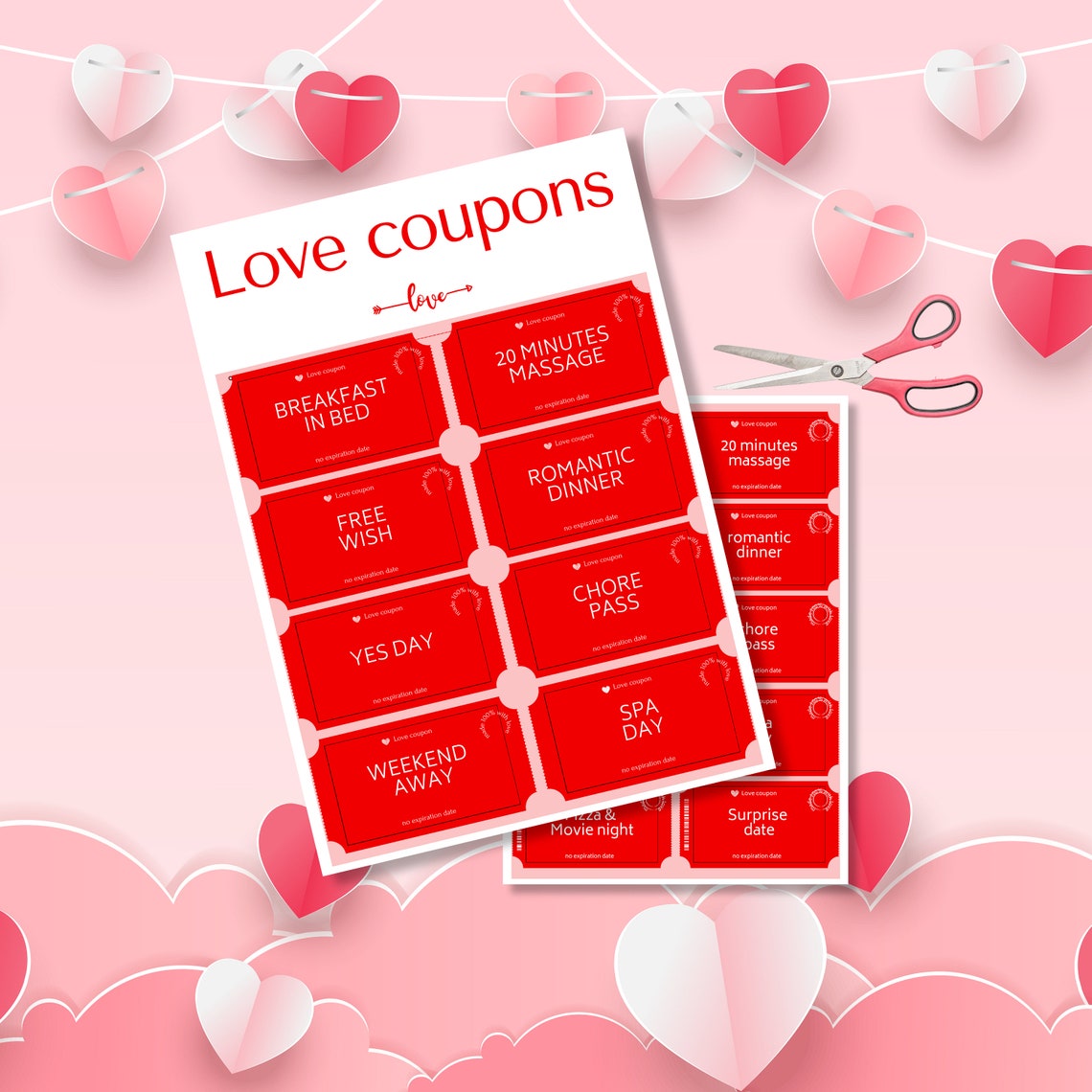 Printable Love Coupon Book Editable Love Coupons Couple Coupons Romantic T For Him T For