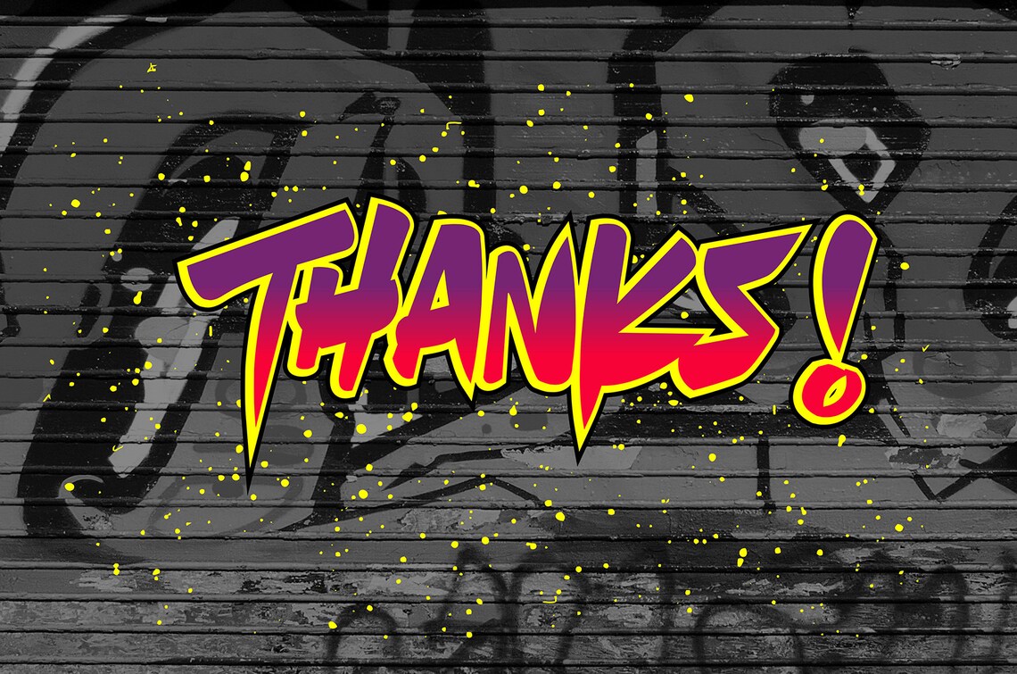 Wolf Fangs Graffiti Font, Vintage Font, Logo Font, Street Art, Branding ...