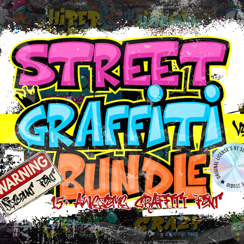 Airbrush Font - Etsy