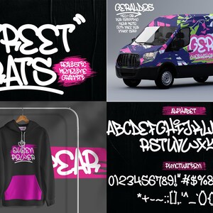 Urban Grafiti Font Bundle Vol.3 - Vintage Font, Retro Font, Street Font ...