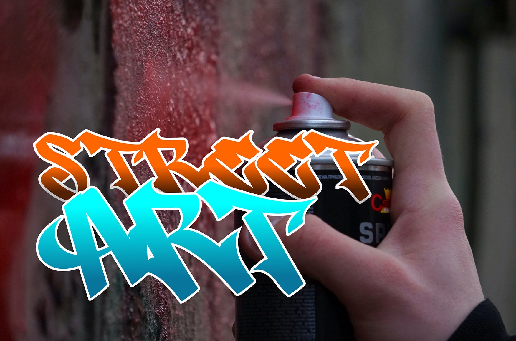 Metal Slub Realistic Graffiti Tag Font, Vintage Font, Monoline Font ...