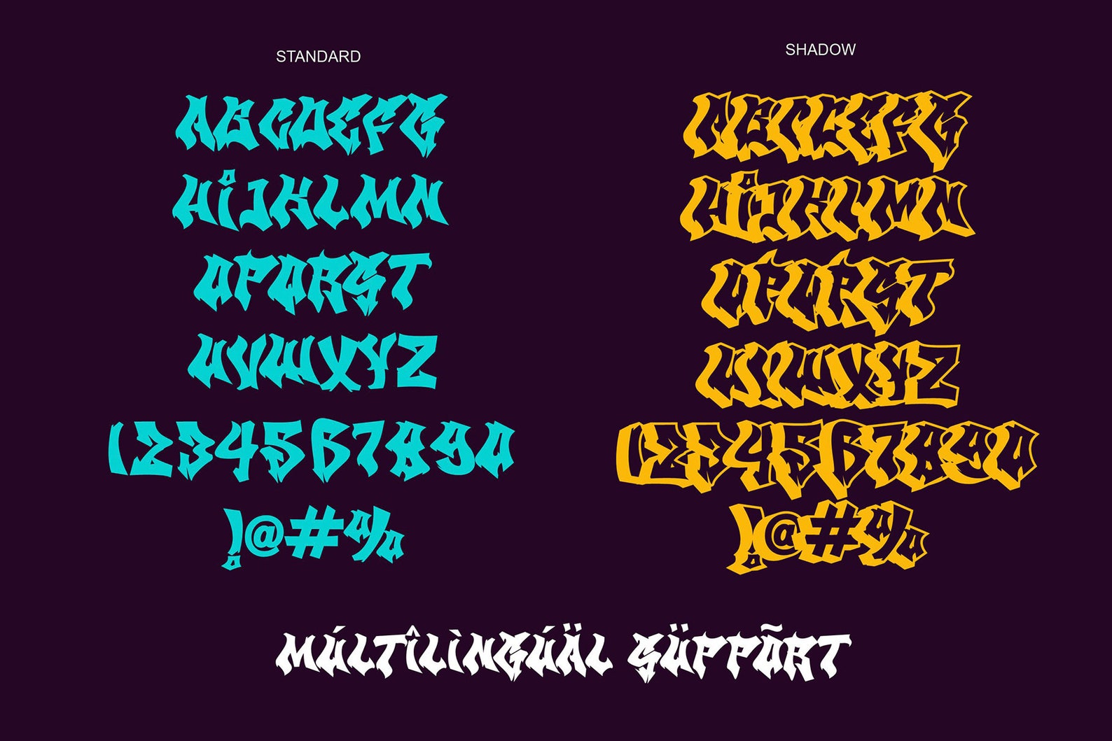 Great Squater - Graffiti Font, 3d Layered Graffiti, Logo Font, Canva ...