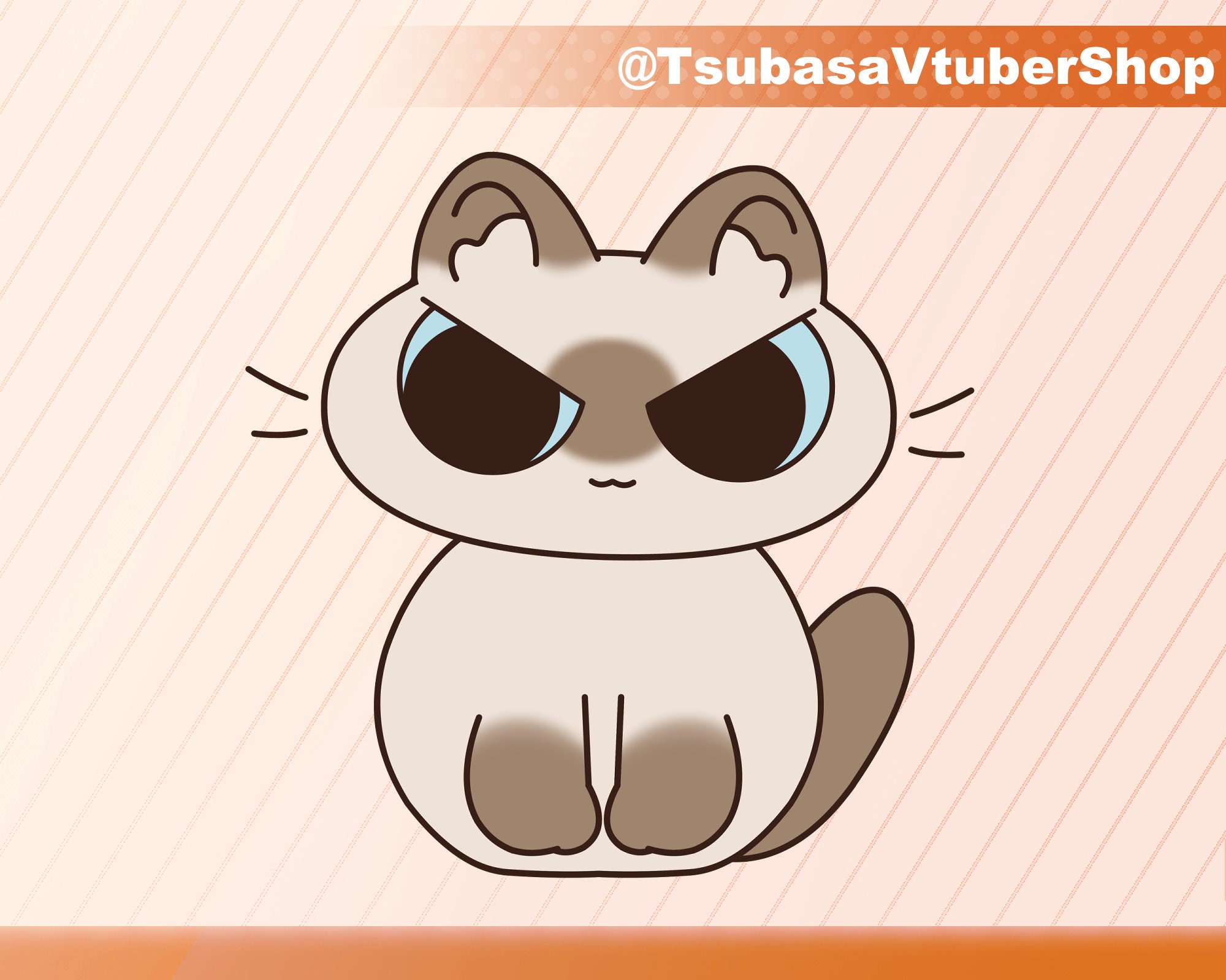 Modelo de Vtuber de gato personalizable / Múltiples razas de gatos ...