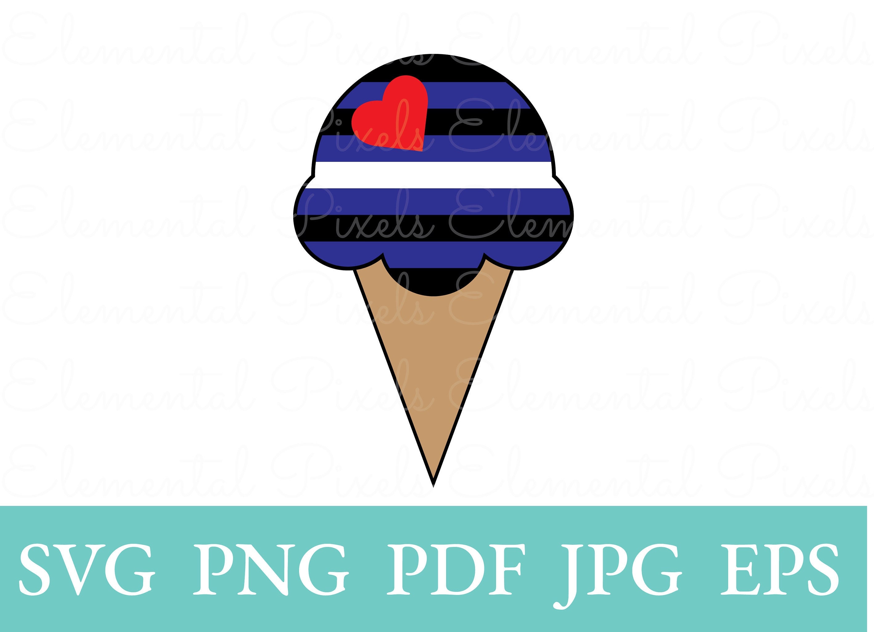 Kink Pride Flag Ice Cream Cute BDSM Colors Design Kinky Leather Graphic ...