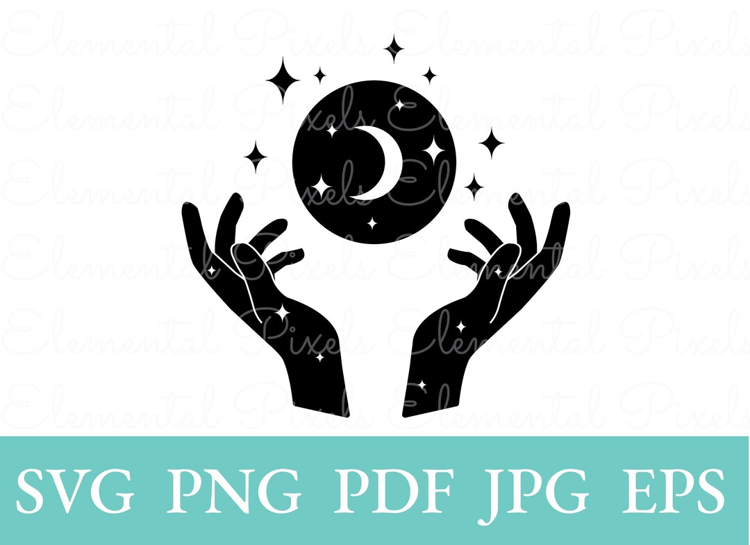 Witch Hands Svg | Witchy Png for Tshirts | Halloween Vector Files for ...