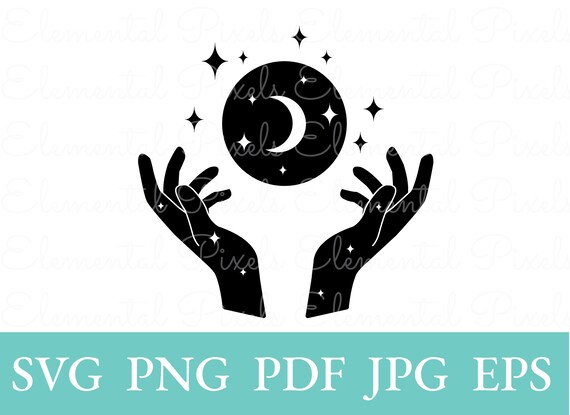 Witch Hands Svg Witchy Png for Tshirts Halloween Vector - Etsy