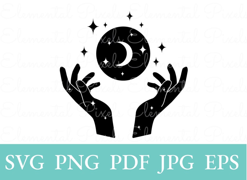 Witch Hands Svg | Witchy Png for Tshirts | Halloween Vector Files for ...