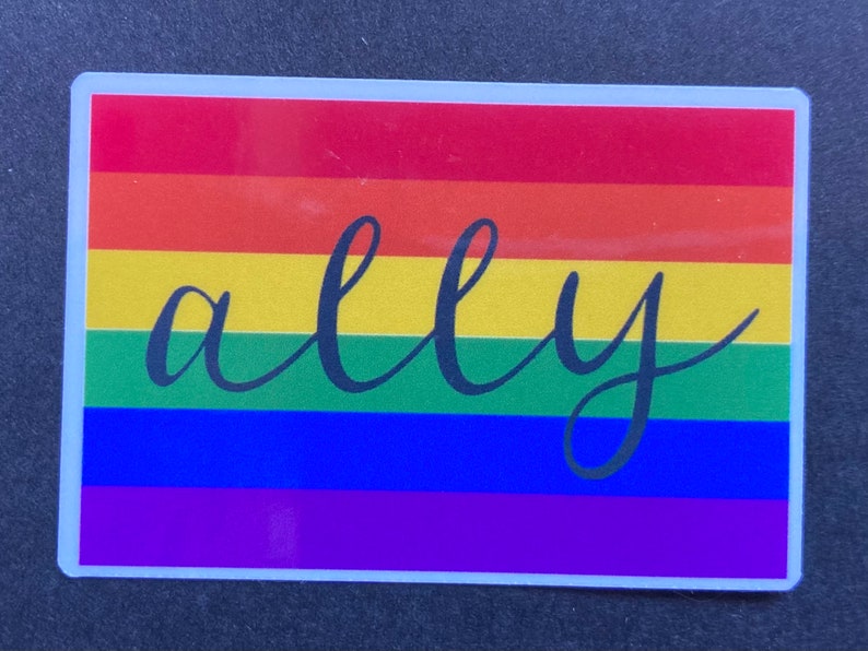 Ally Sticker Pack LGBTQ Stickers Pride Stickers Water - Etsy