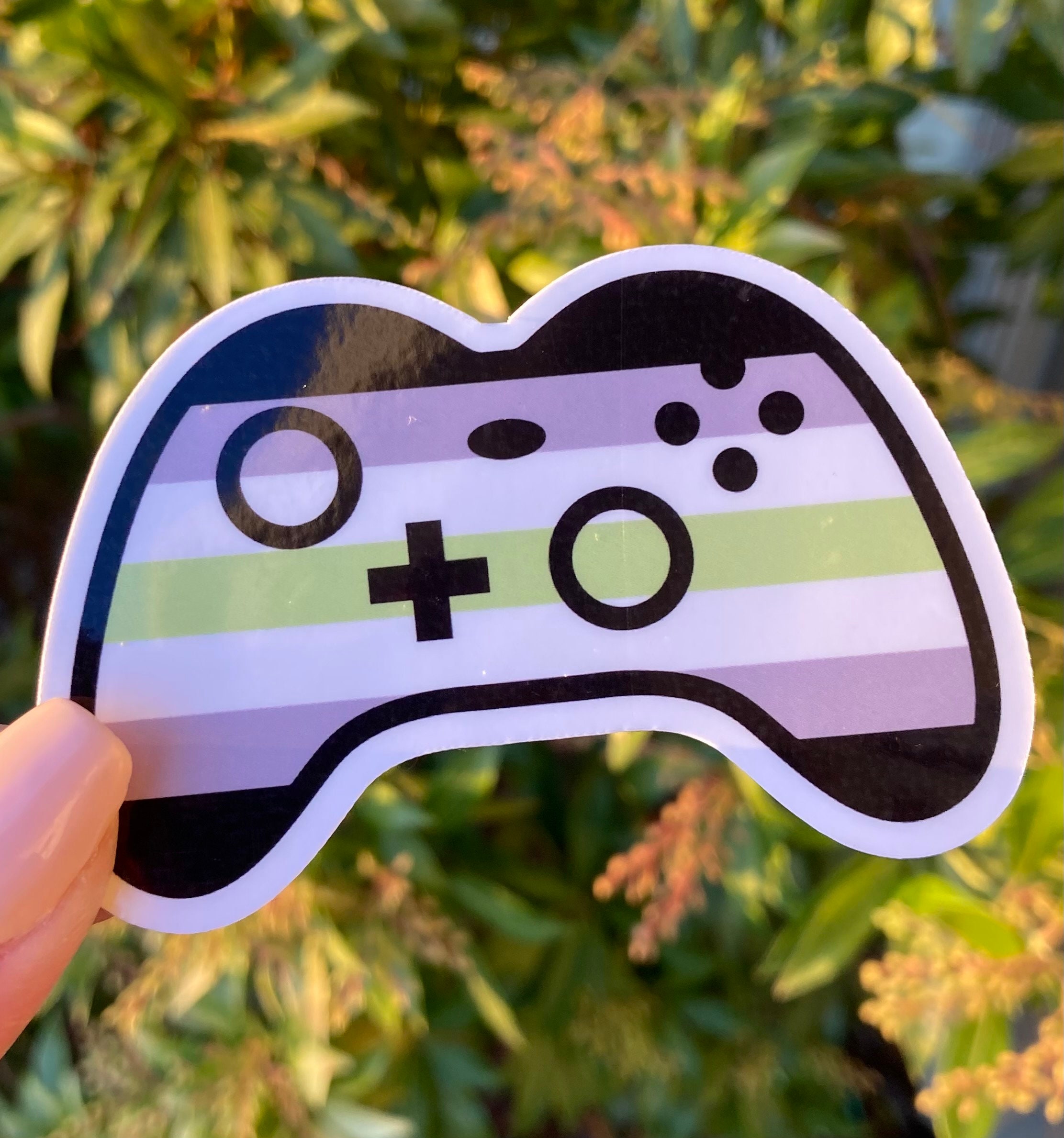 Gaymer Pride Video Game Controller Sticker LGBTQ Stickers | Etsy